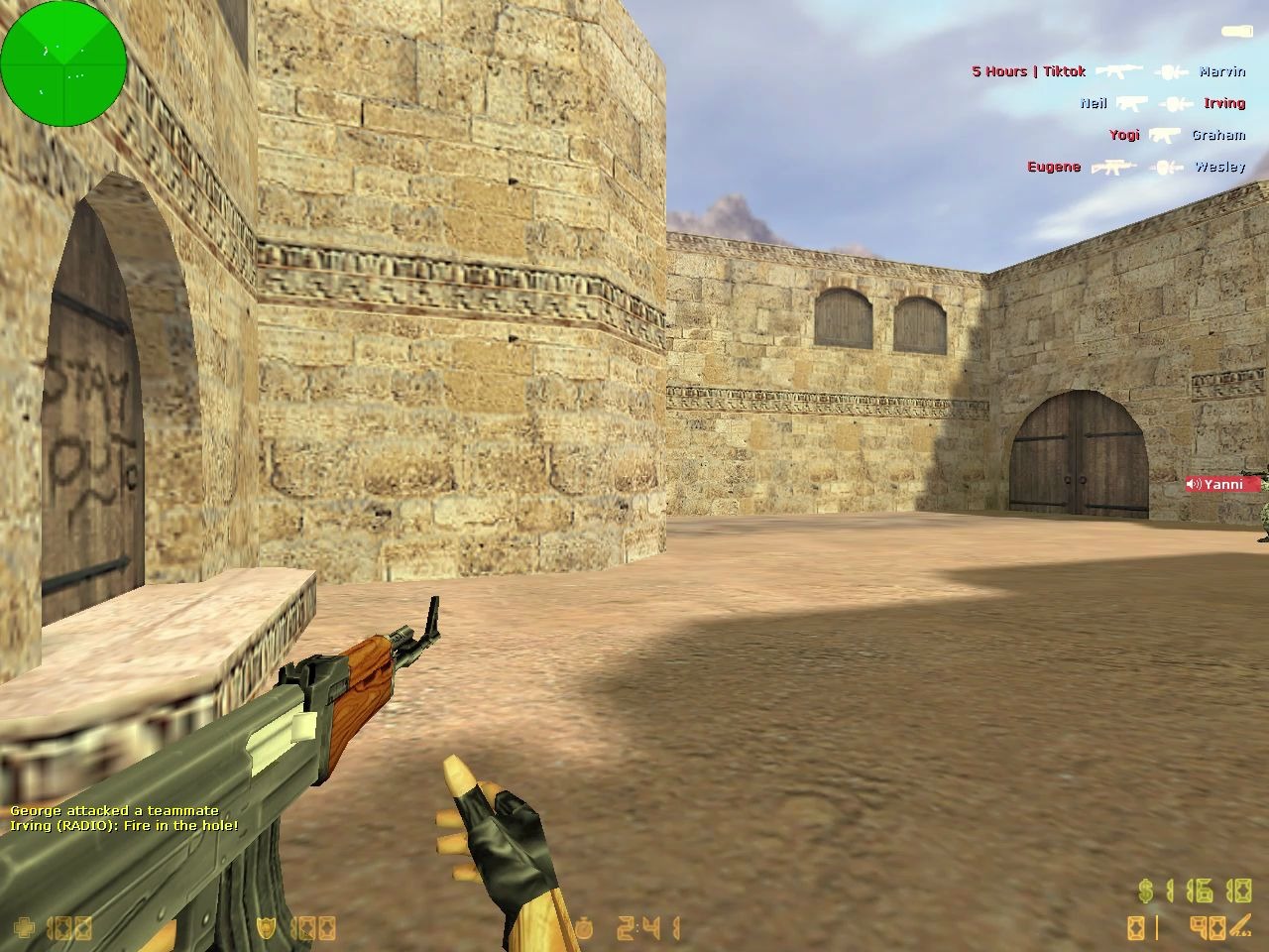 [CS1.6] 经检验,我 = 5简单bot(其实并没有)