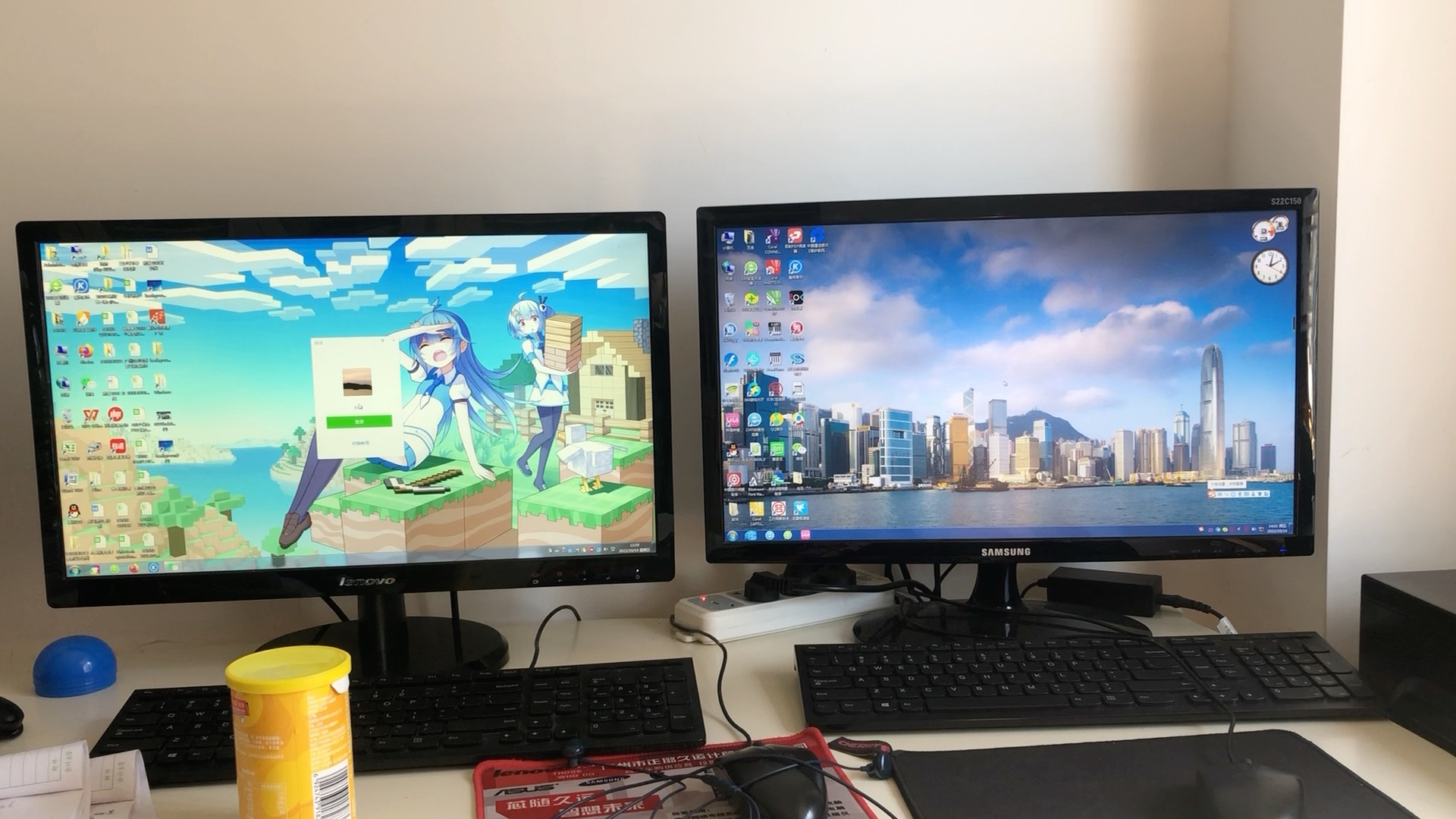 WIN7固态硬盘和机械硬盘开机速度对比