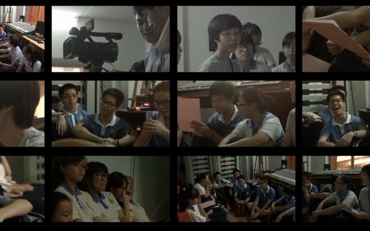 【校园微电影】《校园电视台工作人员培训》2015青少年艺术节