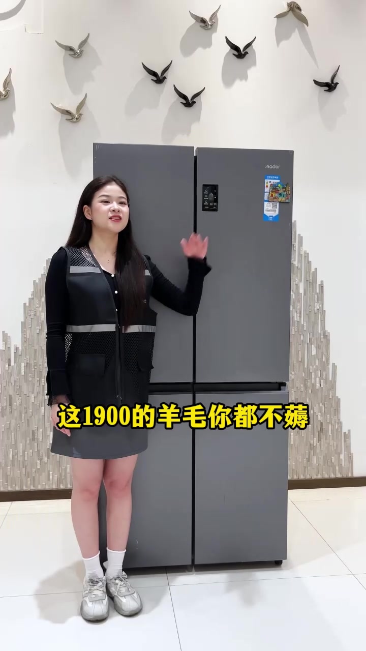 还好没提前买,赶上双节大促优惠拉满 #海尔智家560#十字门冰箱#大...