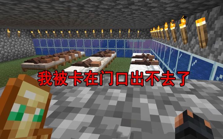 我的世界1.16联机146:村民嫌弃空间太小拒绝繁殖