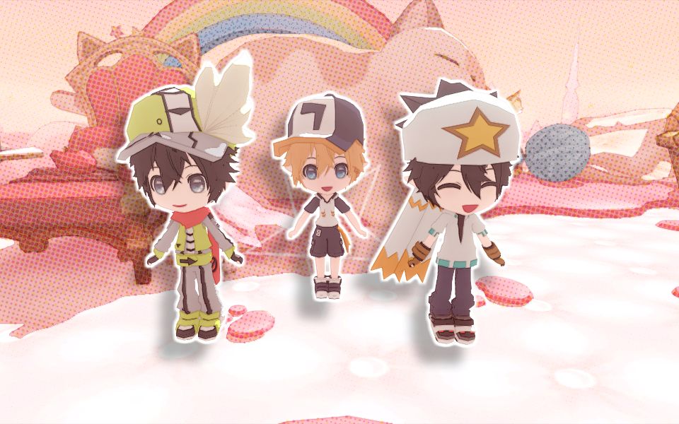 【凹凸世界MMD】Pico Pico Tokyo(金&雷狮&卡米尔)Q版