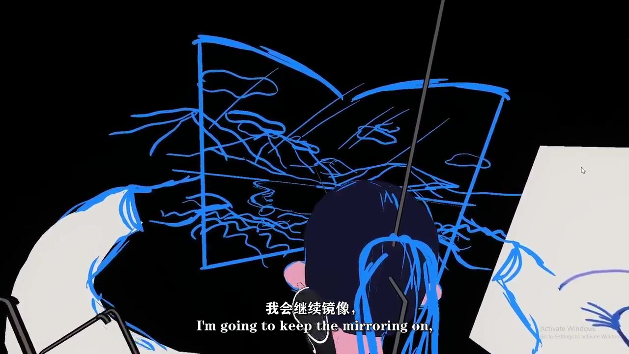 在VR虚拟现实进行绘画艺术创作视频教程-08 blocking-in-forms