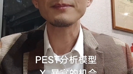 PEST分析模型 X 暴富的机会#暴富#模型#成长思维#认知