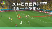 2014巴西世界杯第一个球,马塞洛的乌龙球,开启了世界杯之旅