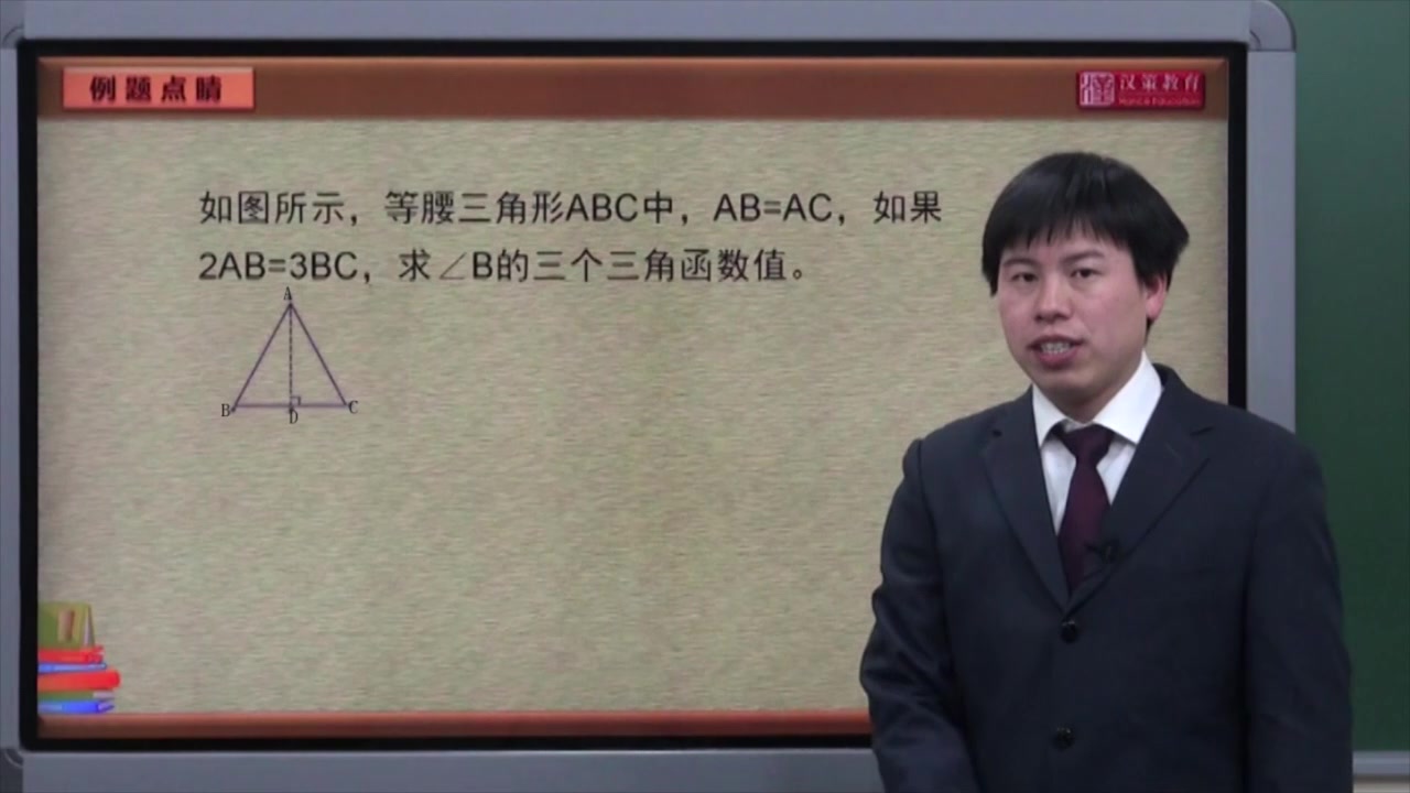 初中数学9年级下册第28章第1节知识点4锐角三角函数