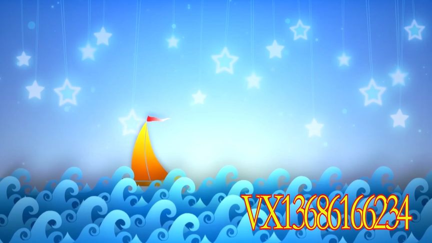 让我们荡起双桨背景视频伴奏素材