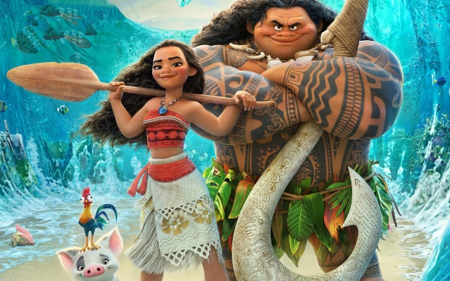 动画音乐电影《海洋奇缘》经典音乐片段(歌曲合集)欣赏 双语言版本(...