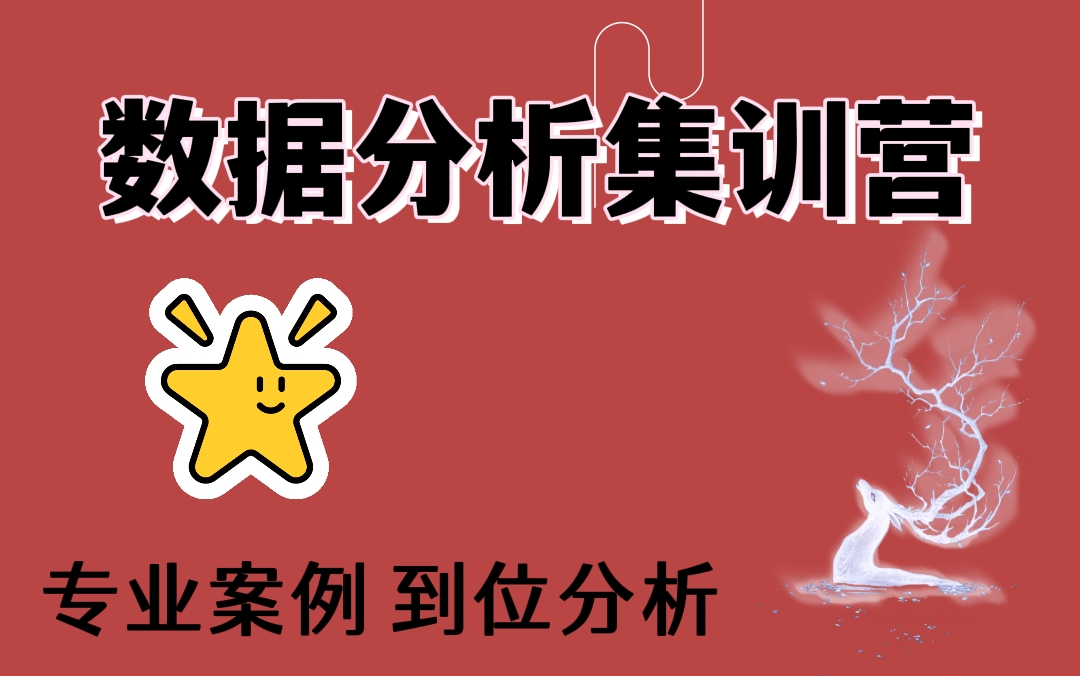 【2022数据分析100集】零基础学数据分析Excel,偏业务方向