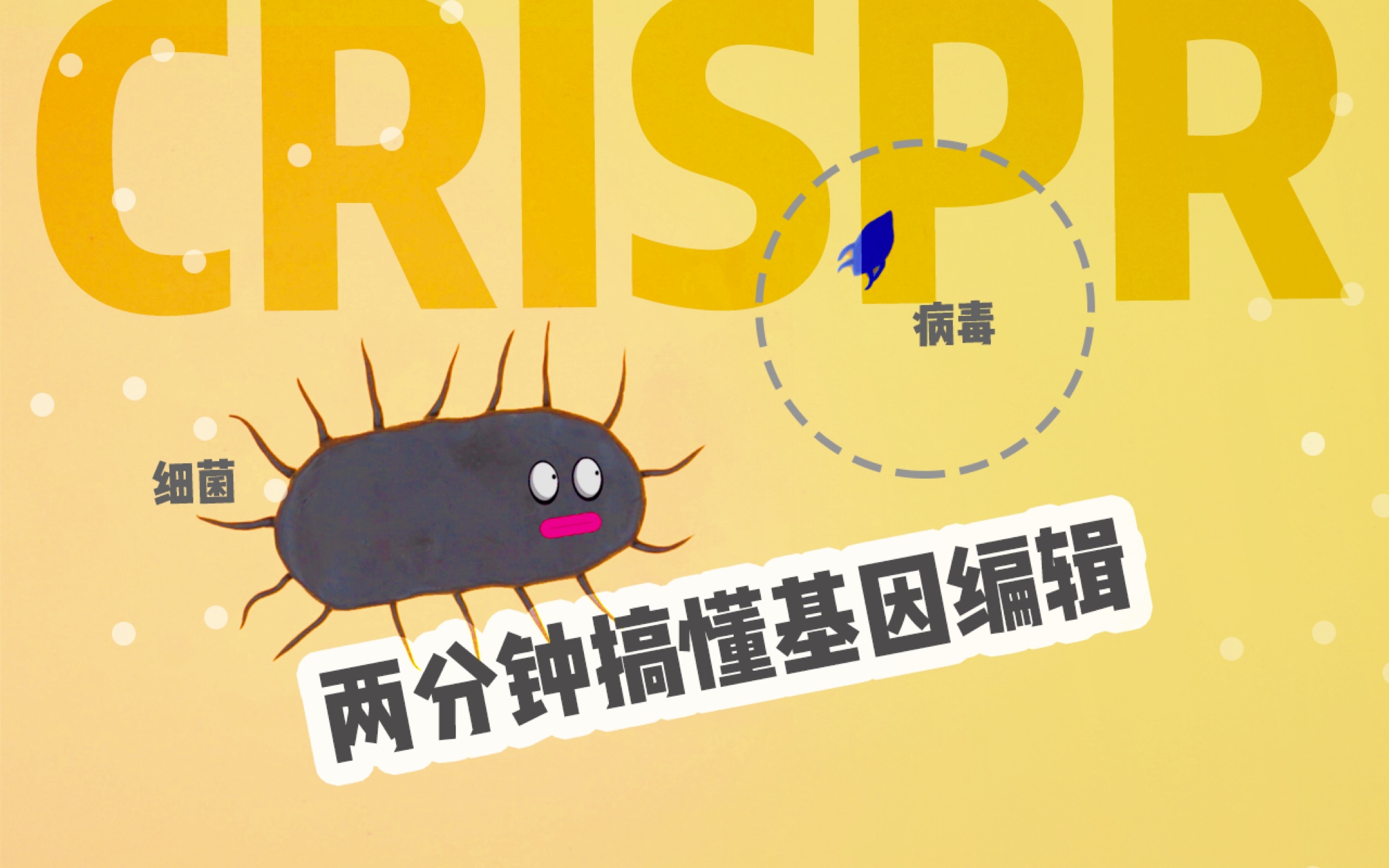 【果壳·经典科学】2分钟看懂CRISPR,基因编辑从此开始