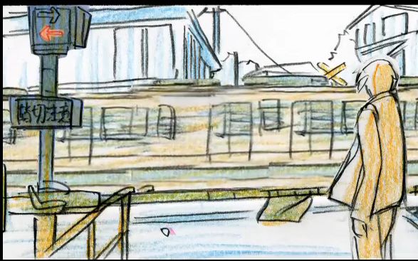 《秒速五厘米》香港典藏版DVD花絮2——动画分镜