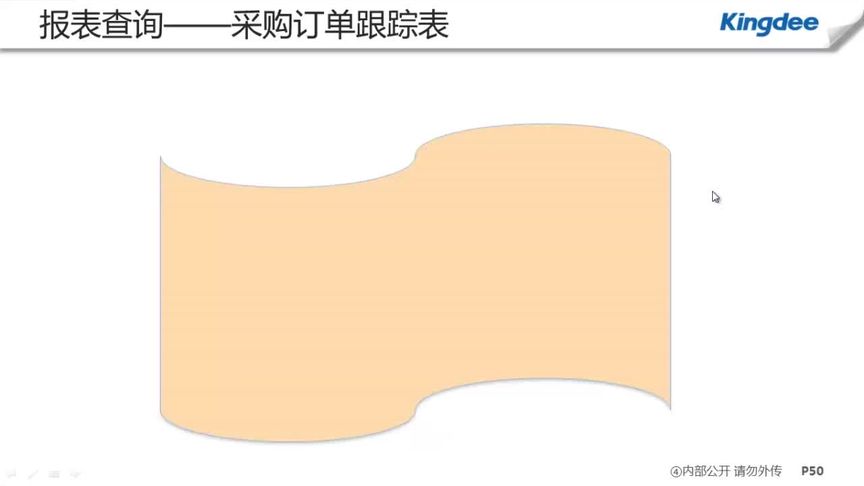 金蝶精斗云V3云进销存046-采购订单跟踪表