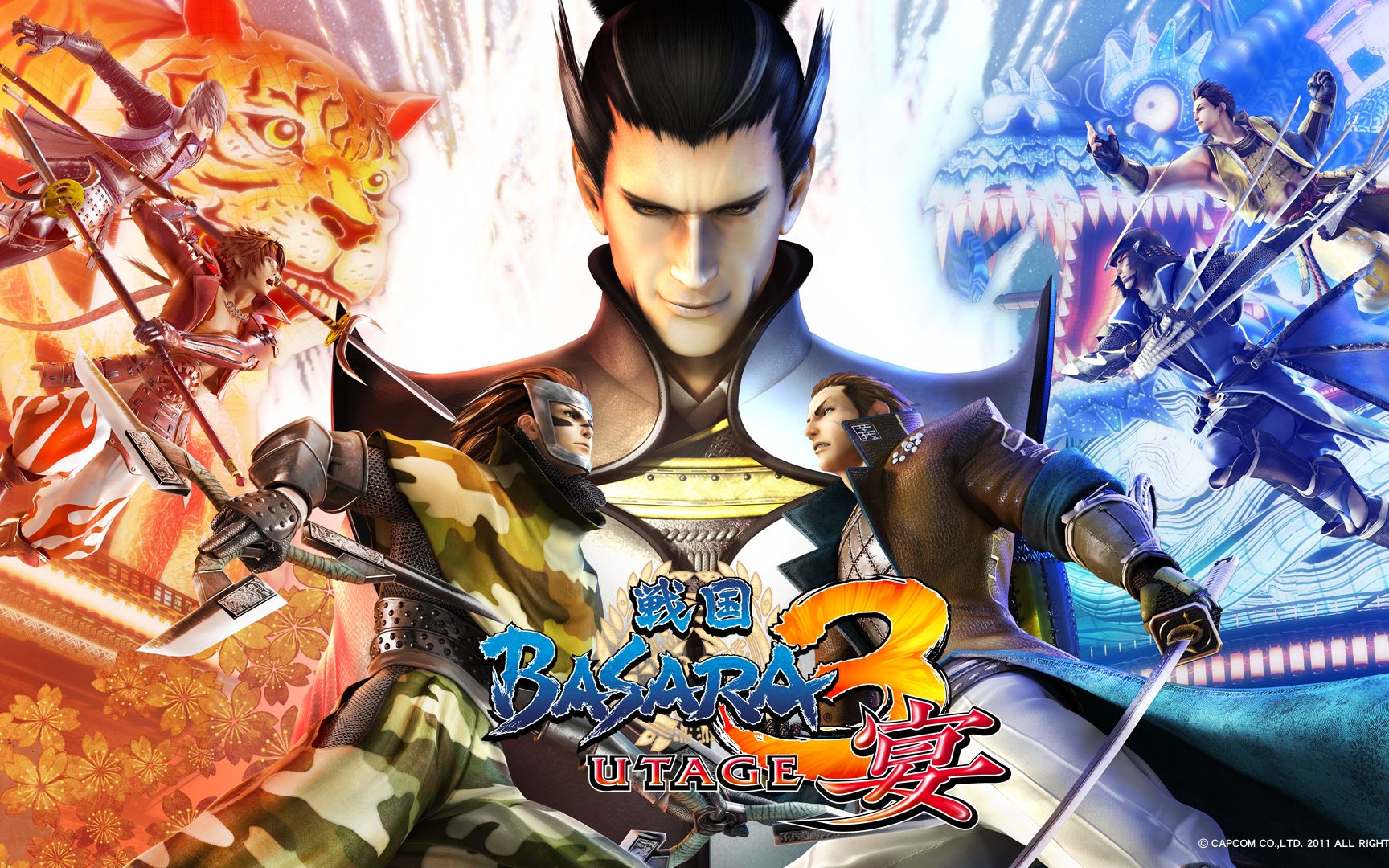 《战国BASARA3 宴》全角色BASARA技动画合集【1080P】