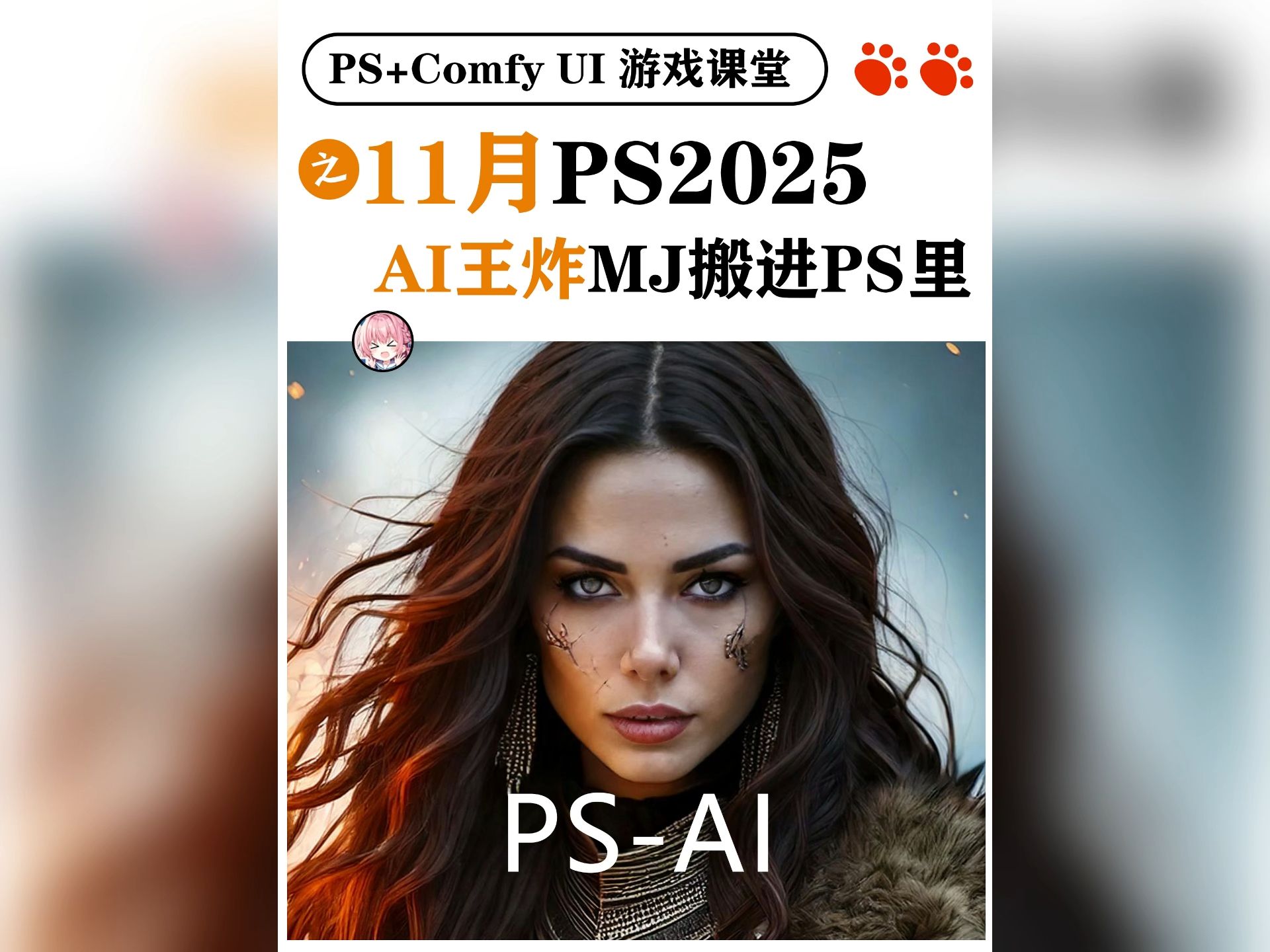 11月PS2025的26.2版全新AI将MJ搬进PS里