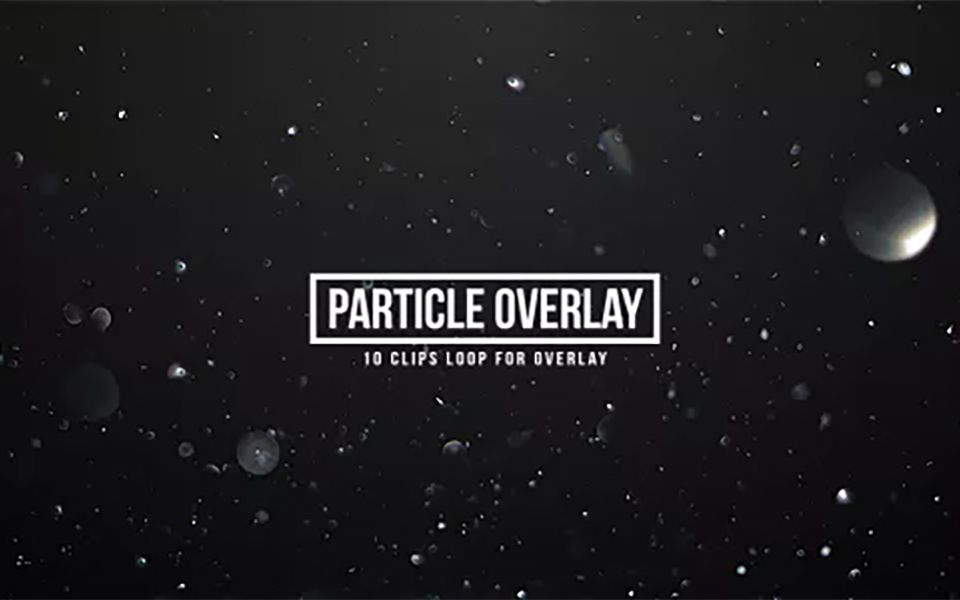 10组闪烁粒子飞舞悬浮飘动4K视频素材 Particle Sparkling