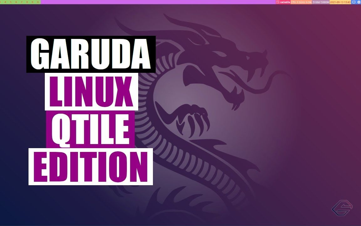 A Quick Look at Garuda Linux Qtile Edition