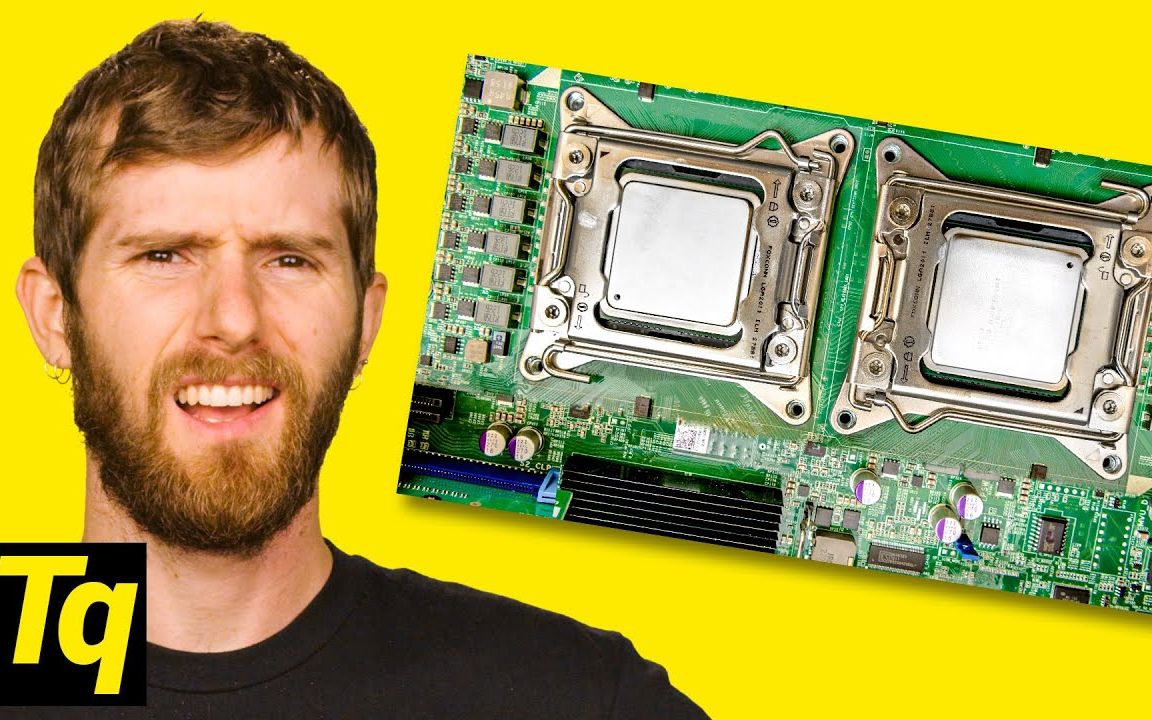 【官方双语】电脑里能装俩CPU吗? #电子速谈