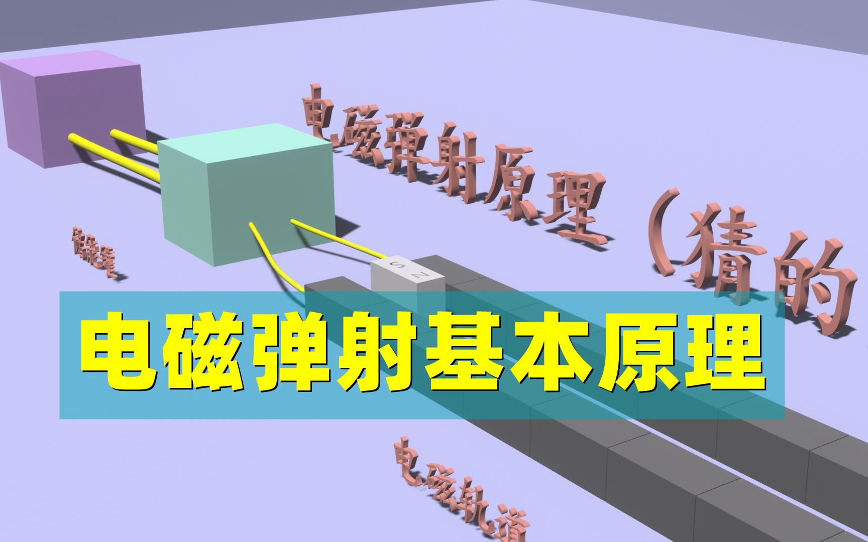 超直观的动画演示——电磁弹射基本原理