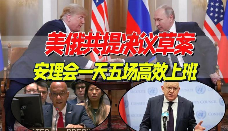 会议解说:美俄共同提案,安理会一天5场一致通过3份决议