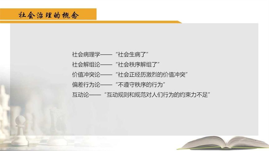 6.8 开出社会学的处方——社会治理的概念