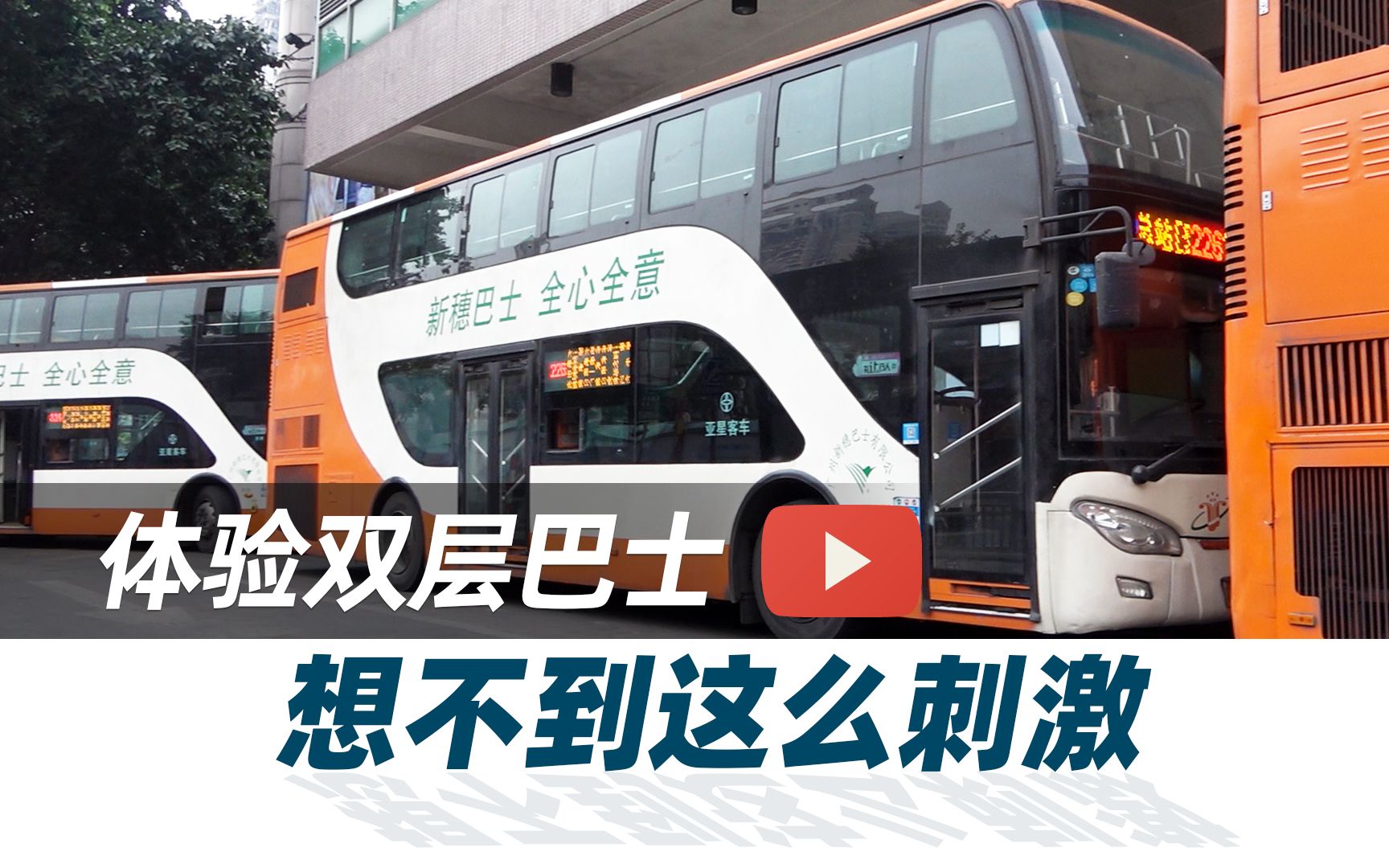 双层巴士穿行老西关,玩的就是心跳!【汽车Vlog280】