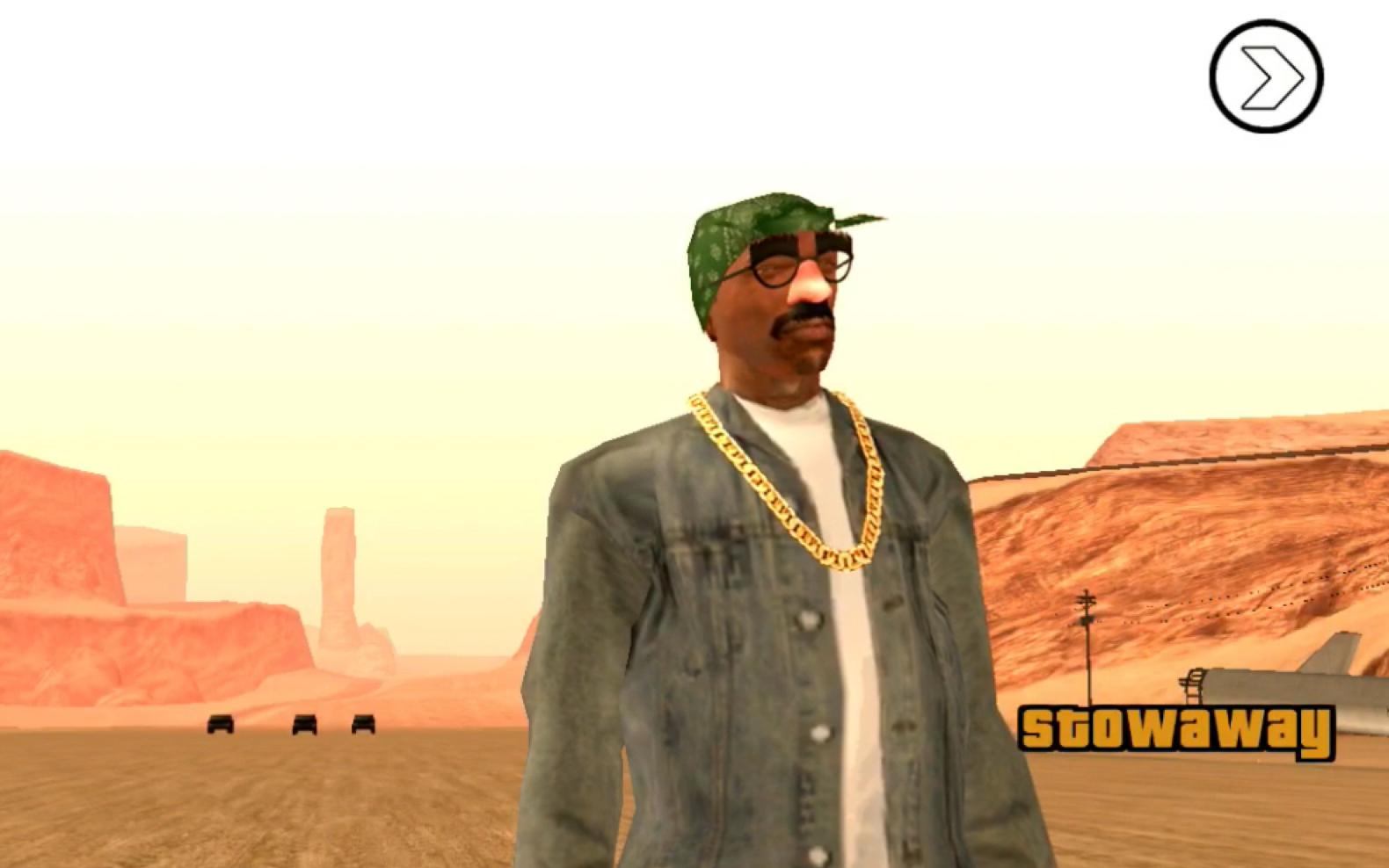 【GTA SA】 任务通关 沙漠飞机场 Stowaway(偷飞机者)(偷渡者)