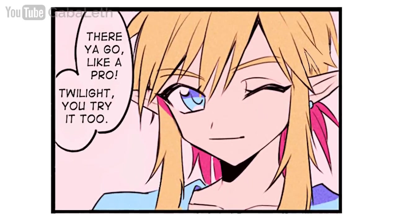 【塞尔达传说】【转载】林克们练习Wink 哈哈哈哈