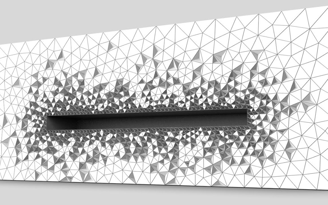 Grasshopper 案例:三角形肌理随机造型外表皮