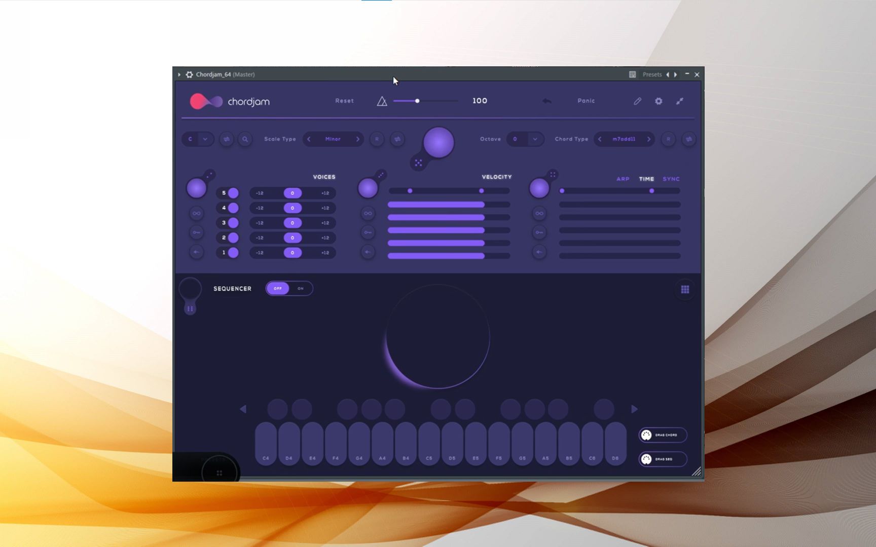 自动和弦生成工具 Chordjam