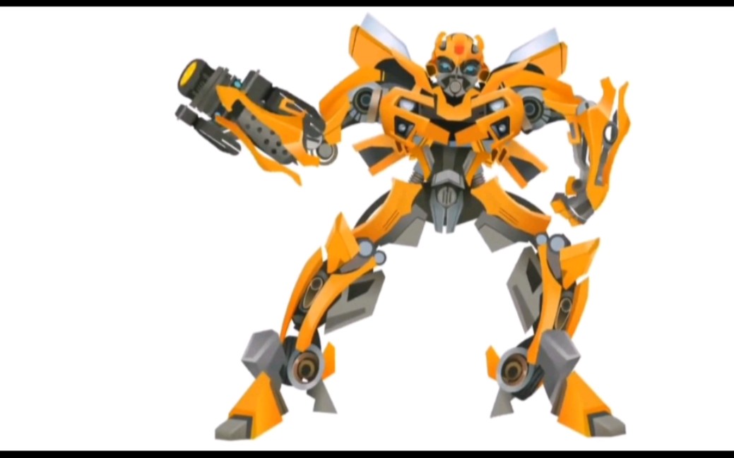 变形金刚变形动画 经典大黄蜂