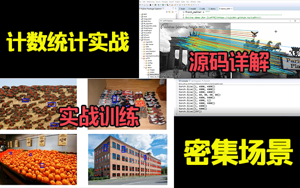 基于深度学习的【密集场景计数统计实战】手把手教你如何在深度学习...