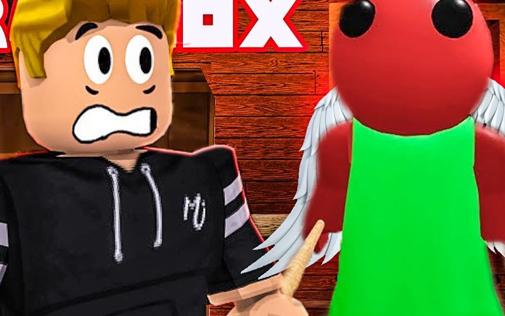 Roblox逃离变异小猪 小猪佩奇变成了黑色!危险监狱大逃生!