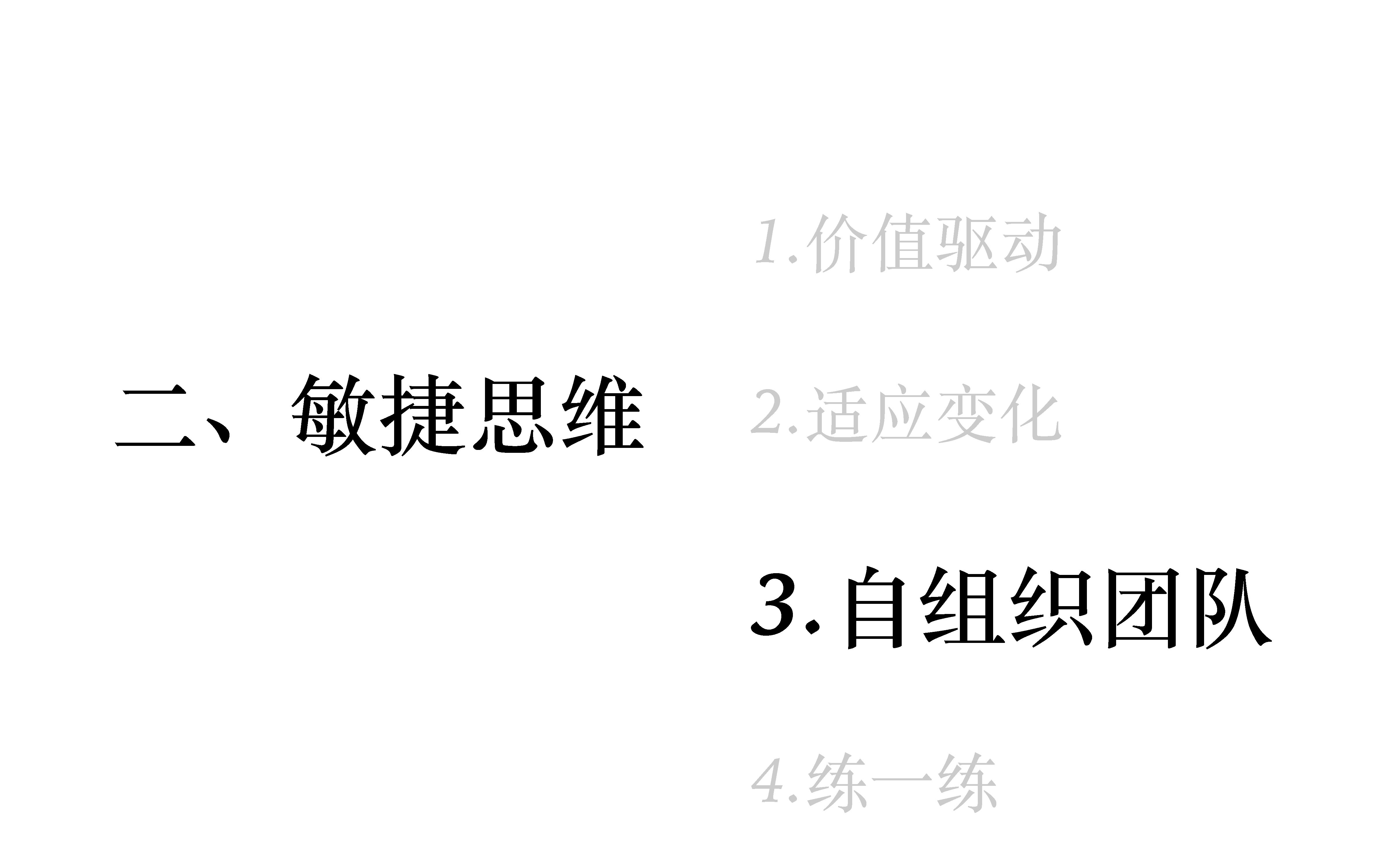 【第5课 自组织团队】PMP敏捷精讲第二章:敏捷思维 5/6-科科过PMP