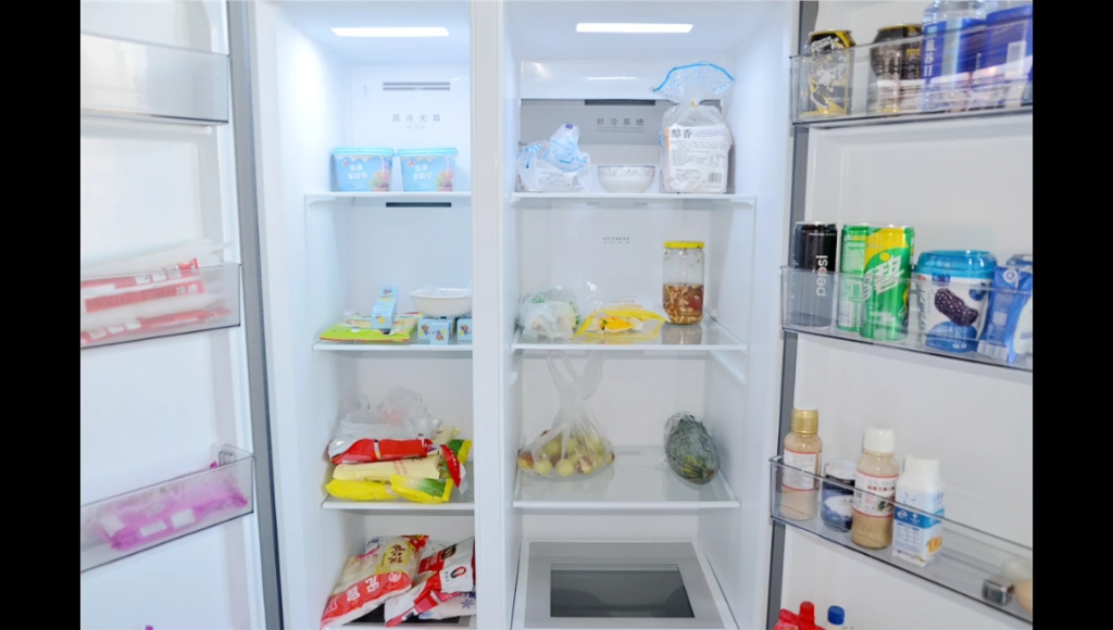 新鲜看得见-美的540L果润维C变频智能冰箱体验