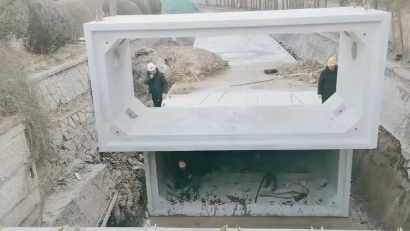 快速了解清华大学雨水箱涵是怎样安装和连接的