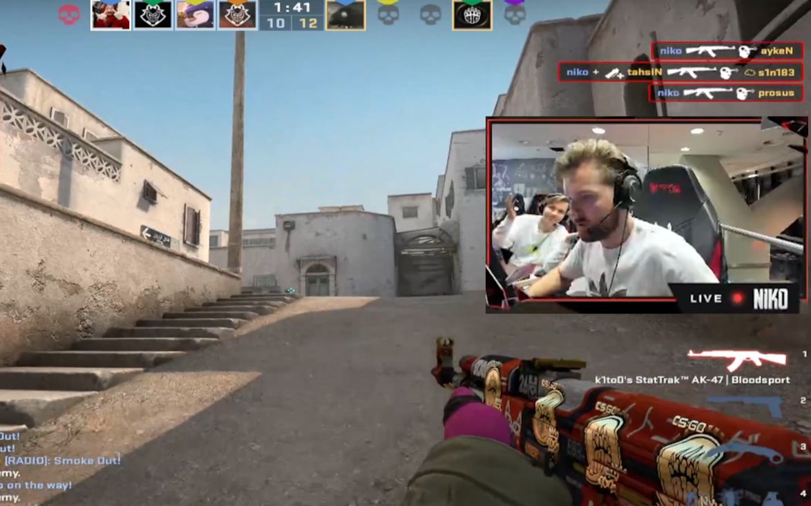 [4K]【NiKo】尼公子这单点锁头,直接把monesy看呆了_CSGO_精彩集锦