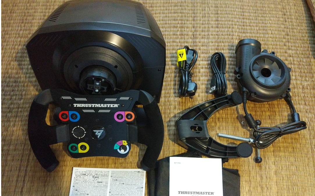THRUSTMASTER TS-PC Racer 方向盘大陆版开箱实录