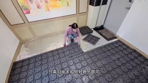 这套地暖系统不仅安装简单也很用让你温暖整个冬天
