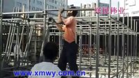 兴民伟业新型模板支撑架施工现场操作