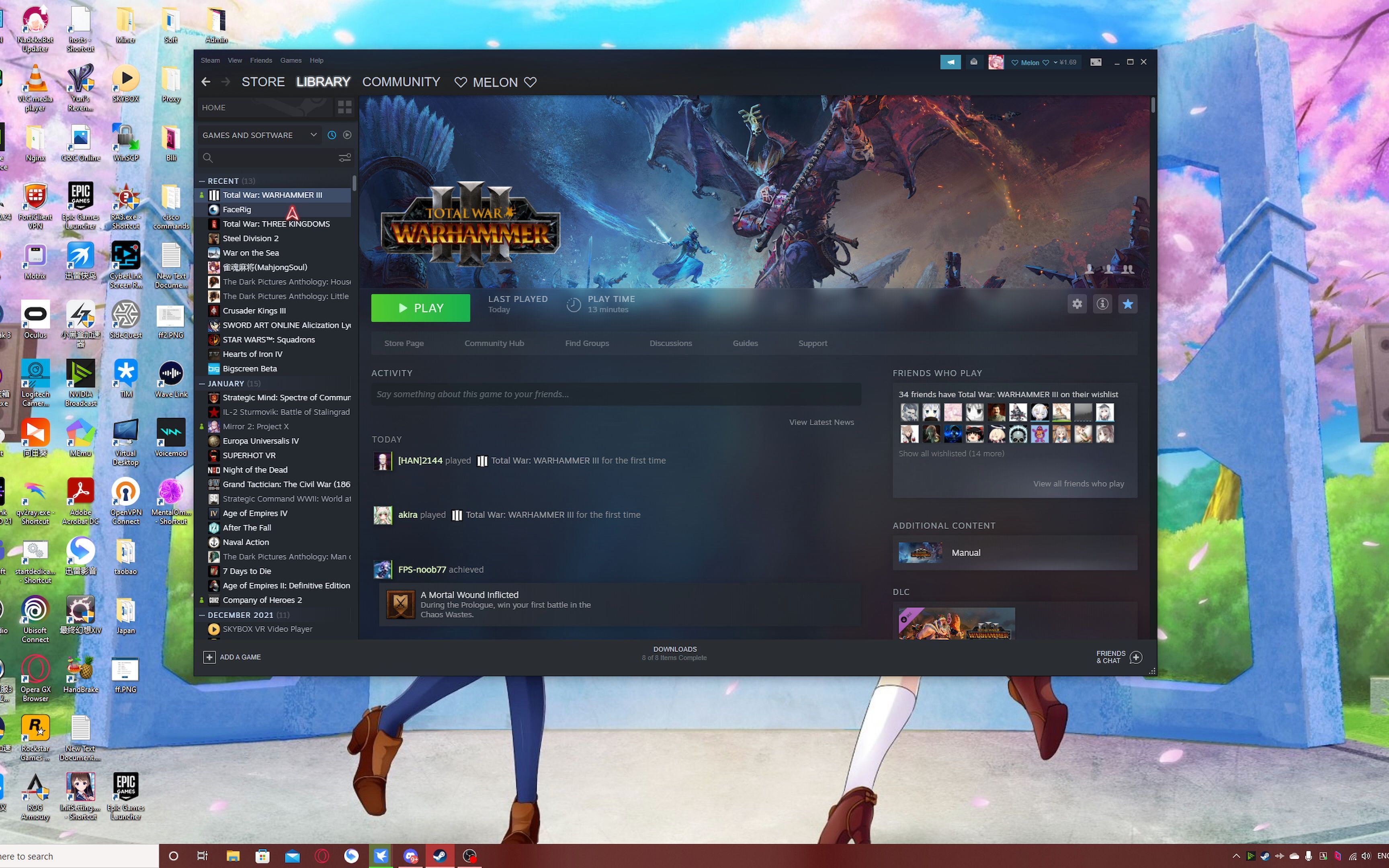 《全战:战锤3》黑屏/跳出/启动问题解决 -窗口化启动后再改成全屏 -...