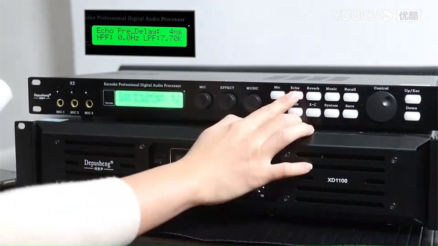 韵乐 X3, X5效果器调音和防啸叫教程