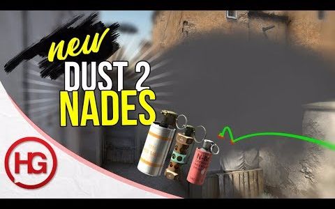 CSGO 新DUST2 投掷物一站式教学~