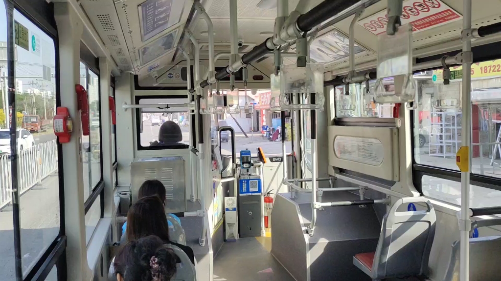 行驶在津歧线上 天津公交 652路南线 行驶实录