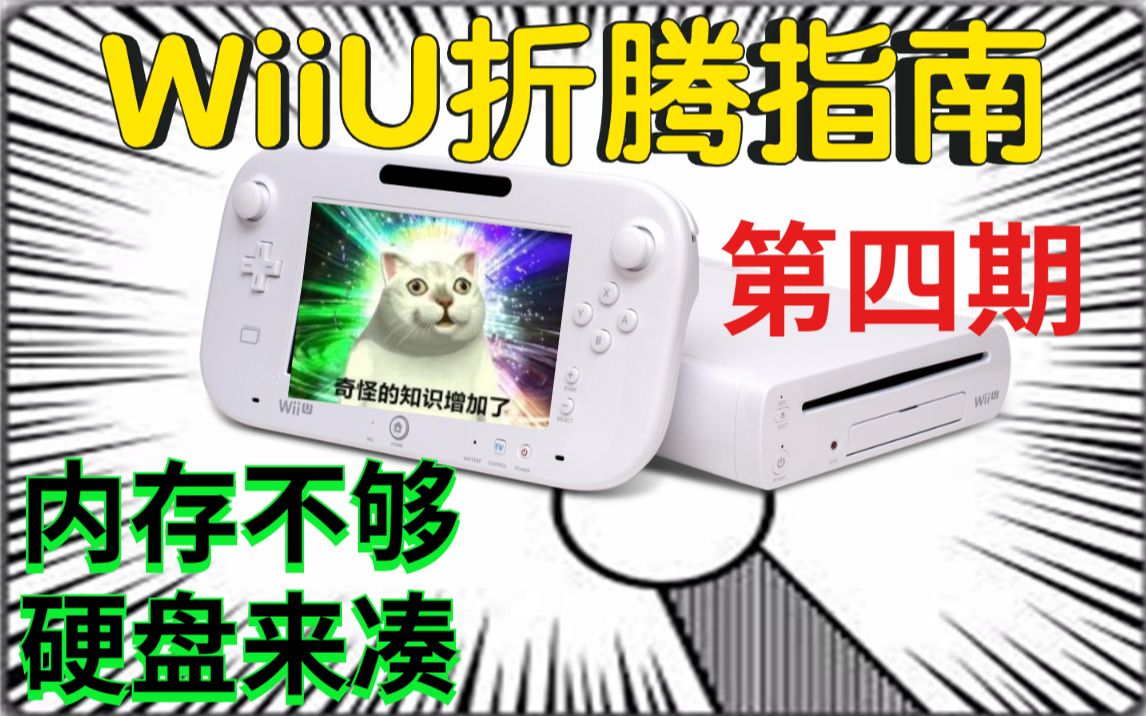 WiiU从入手到精通 不严肃教程—第四期 (加装硬盘)2020.5.5