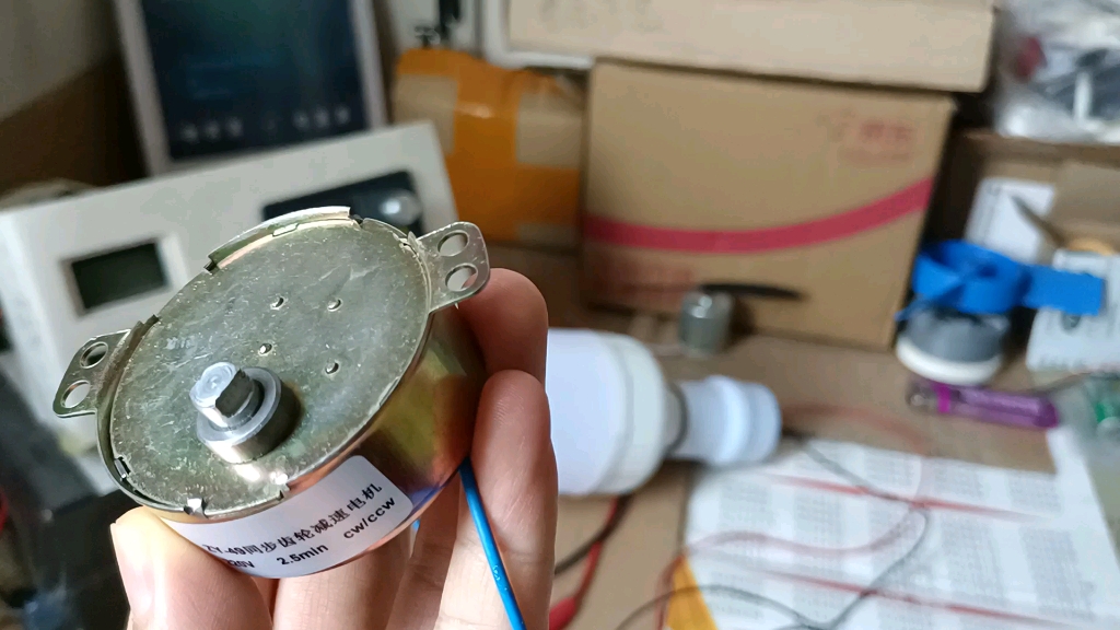 同步齿轮减速电机,可以发电吗?做个实验,一起来看看!