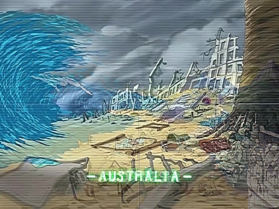 ...组/神探少女组」「Totally Spies!」S2E9「I, Dude」鲨鱼潜艇引发海啸