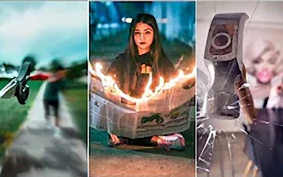 拍摄创意合集#46集Creative photography level 46 camera tricks snap ...