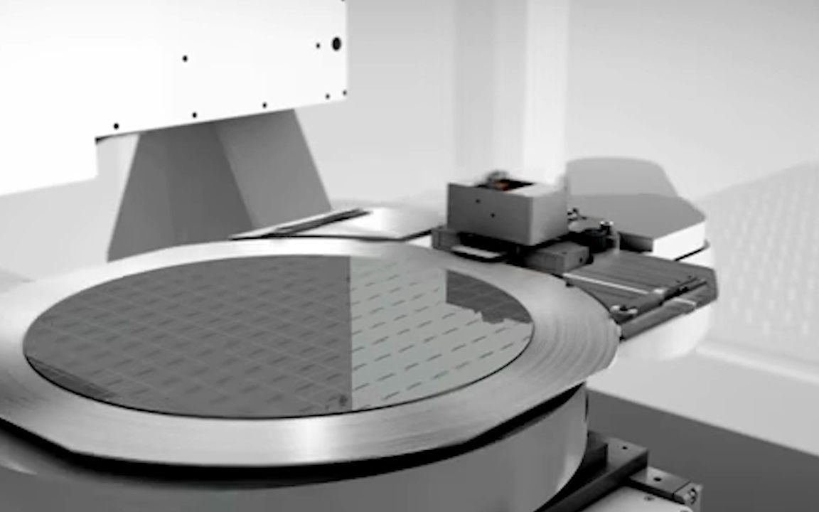 科普:3D动画演示——晶片切割系统