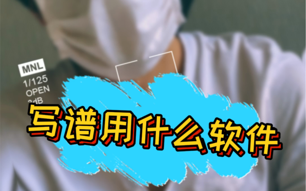 我平常用的写谱软件