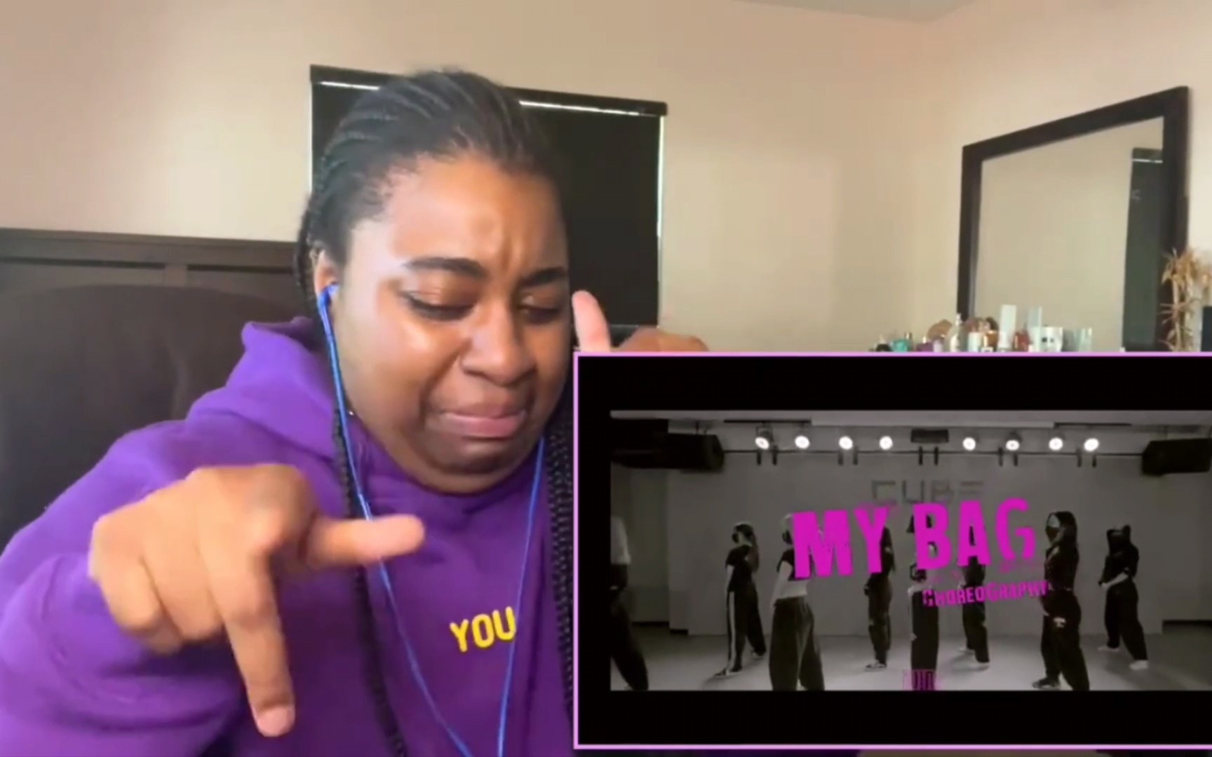 [中字]Julia Leslie看(G)I-DLE MY BAG reaction(gidle)